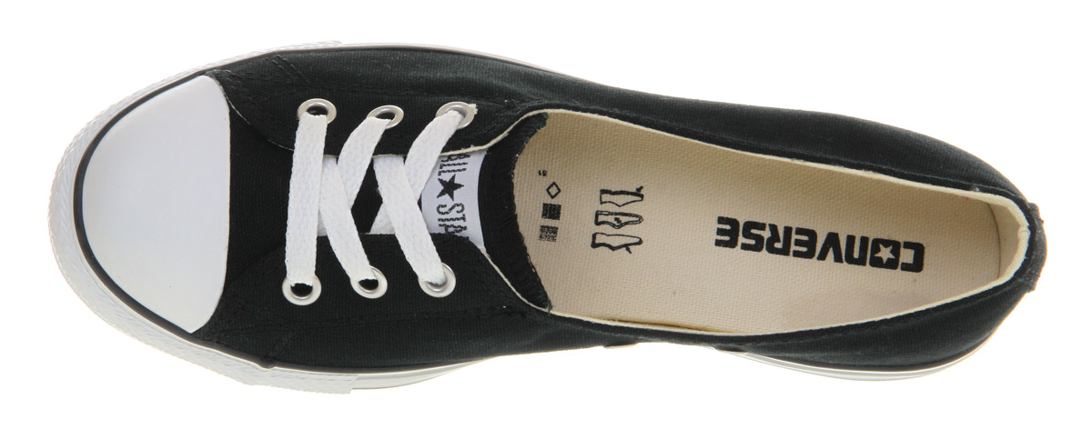 Converse Dance Lace Black - OFFICE Girl