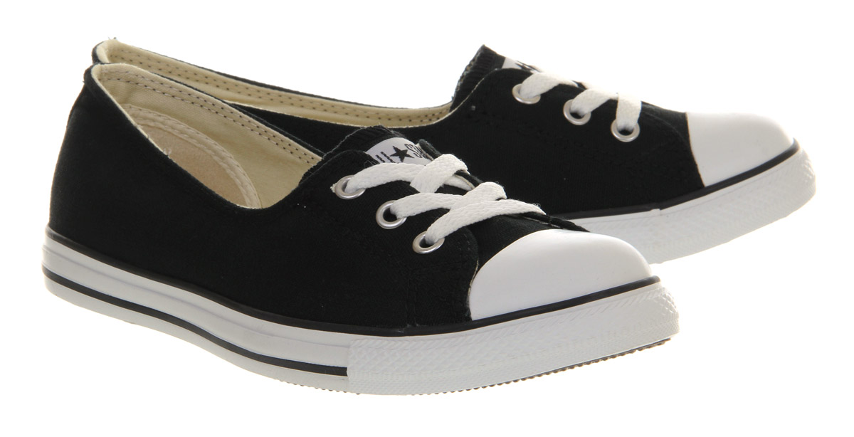 Converse Dance Lace Black - OFFICE Girl