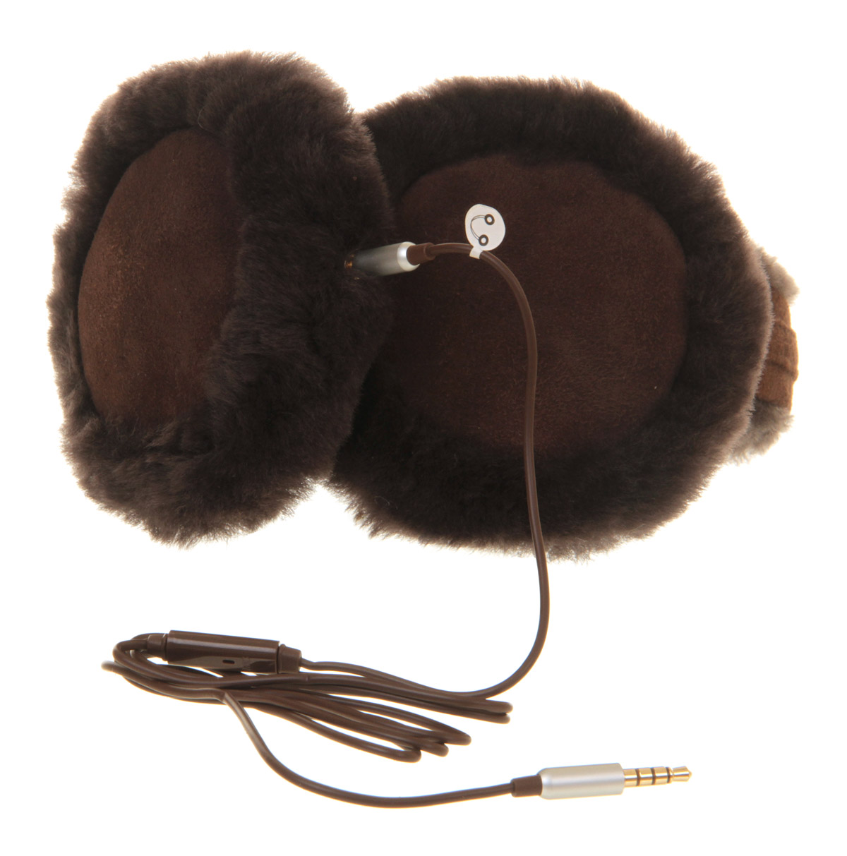 UGG Earmuff With Speaker Technology Chocolate - Ear Muffs, Gloves, Scarves
