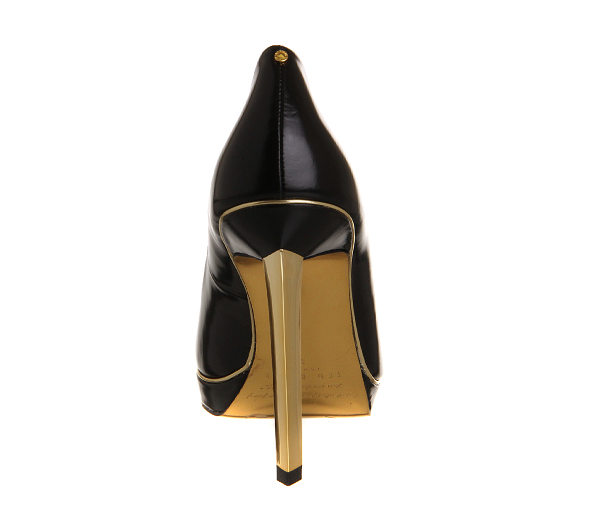 Ted Baker Nydea High Heel Black Leather - High Heels
