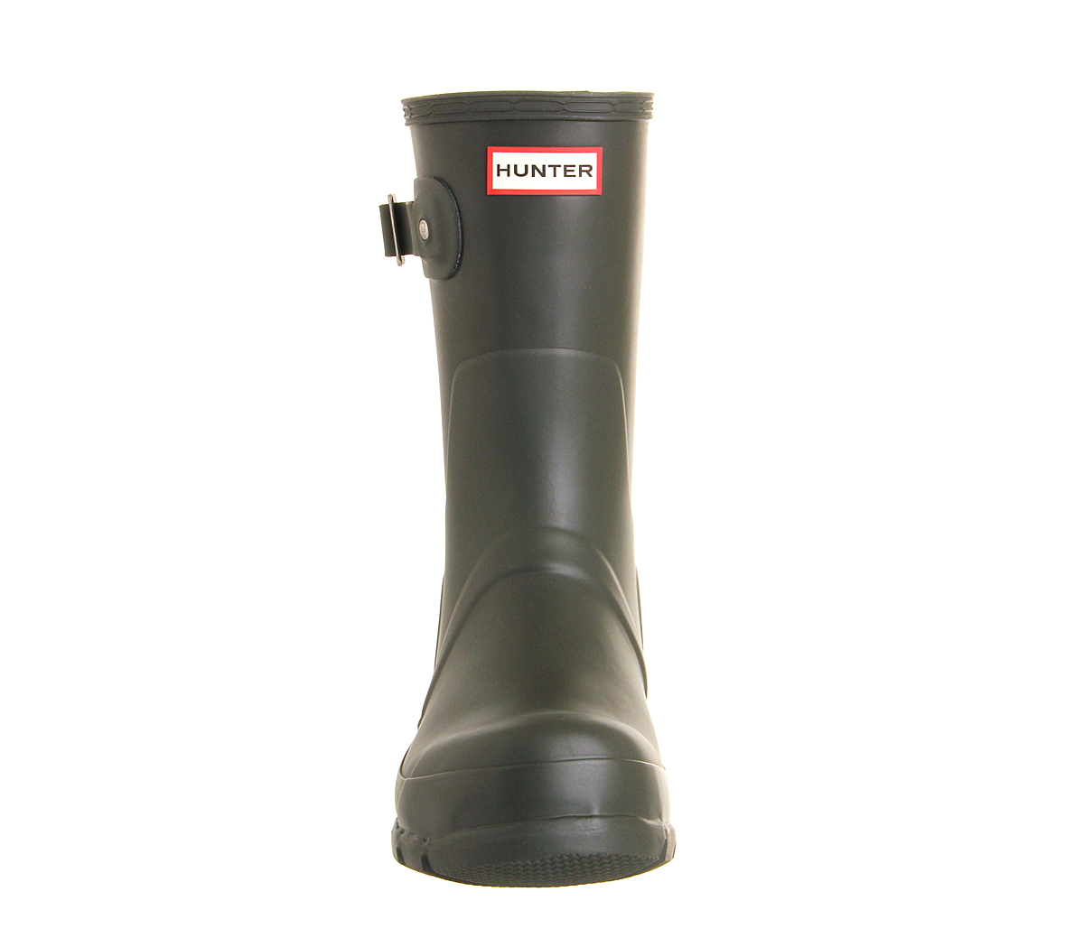 Hunter Mens Original Short Dark Olive - Men’s Boots
