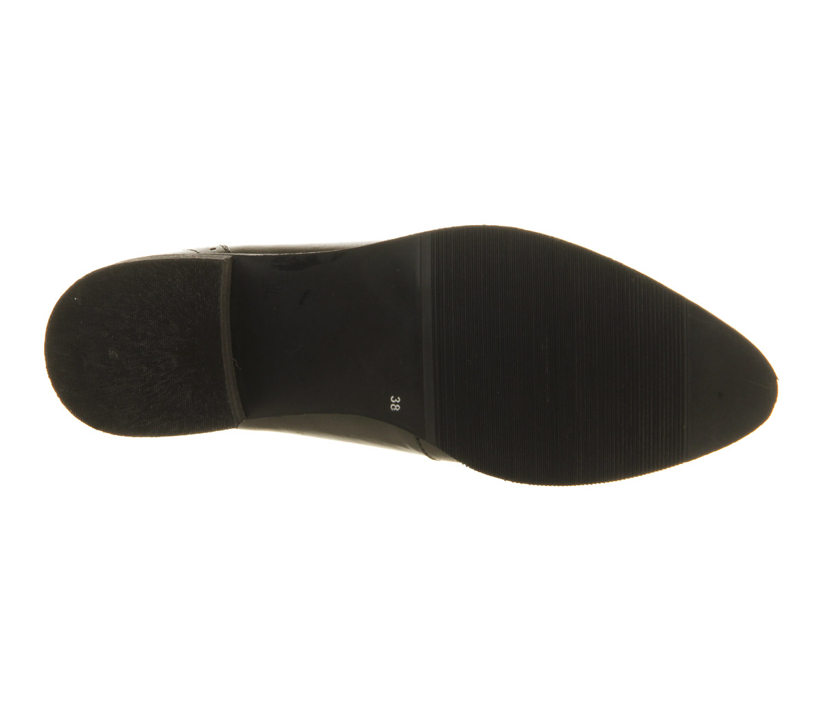 Friis & Co Katrina Lace Up Shoe Black Leather - Mid Heels