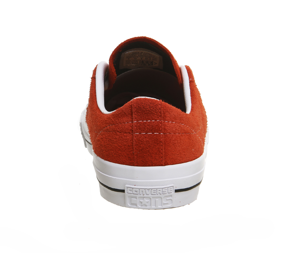 Converse One Star Skate Red White Gum Hairy Suede - Junior