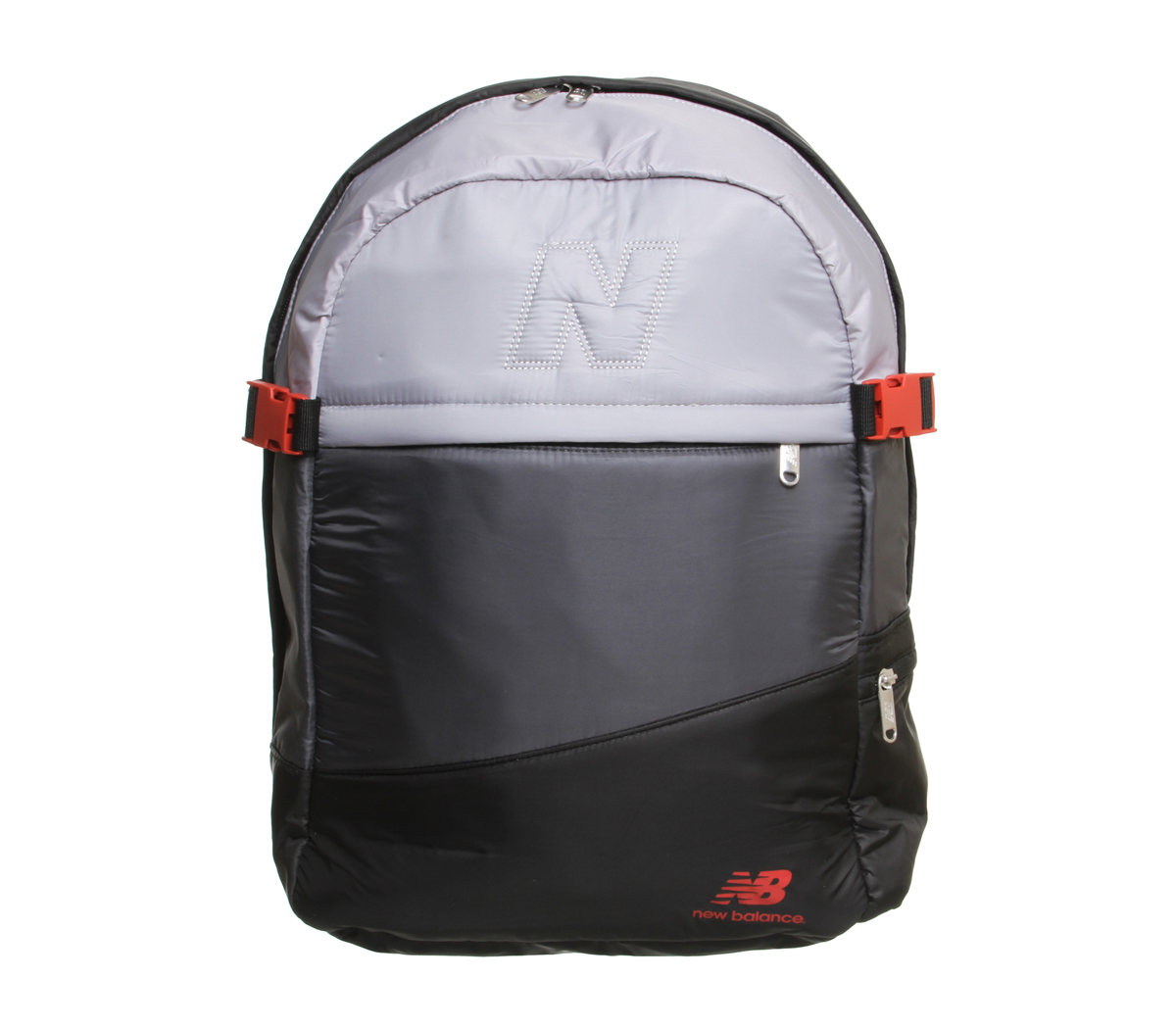 New Balance 3 Panel Backpack Grey Charcoal Black - Backpacks and Bags