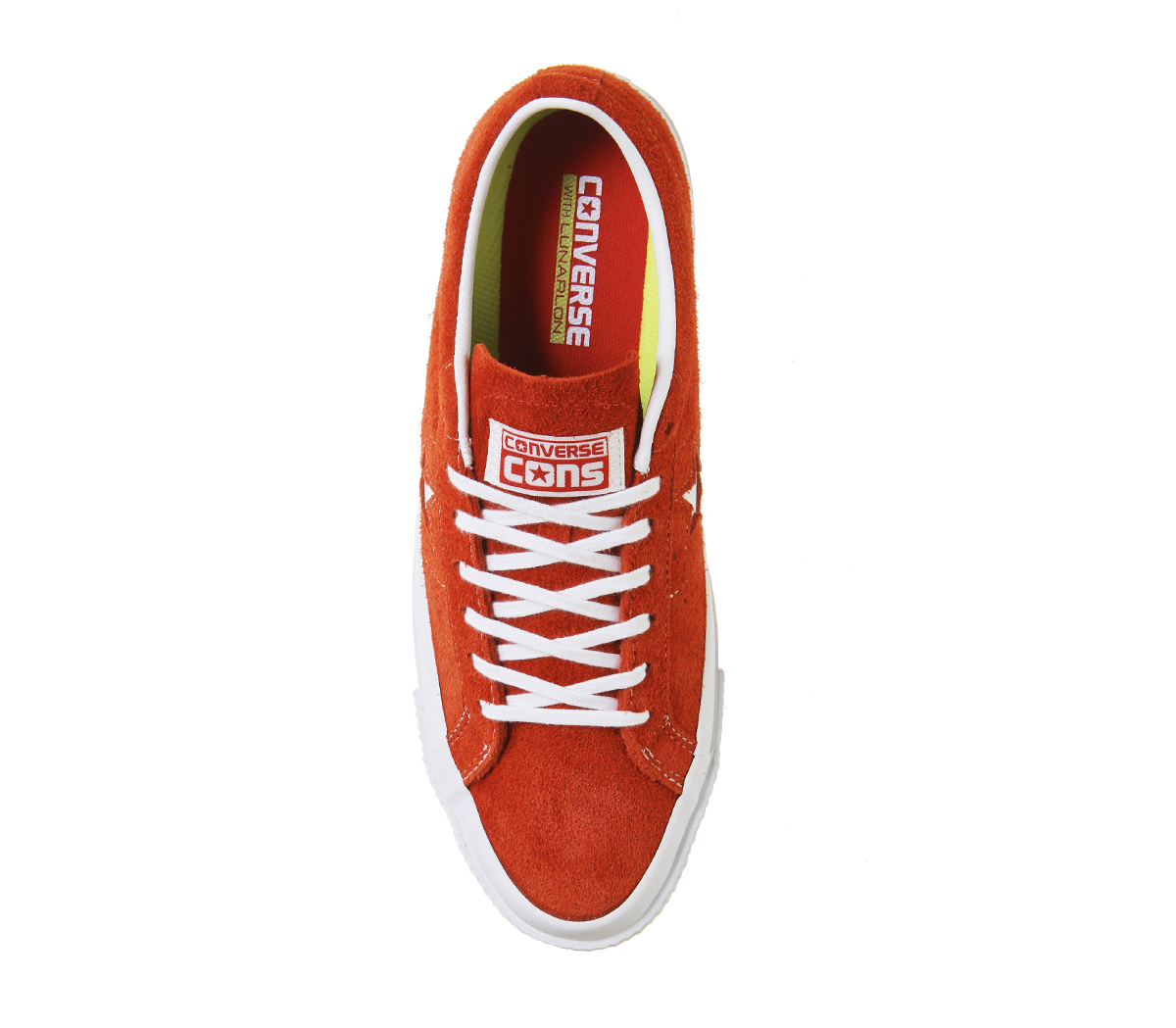 Converse One Star Skate Red White Gum Hairy Suede - Junior