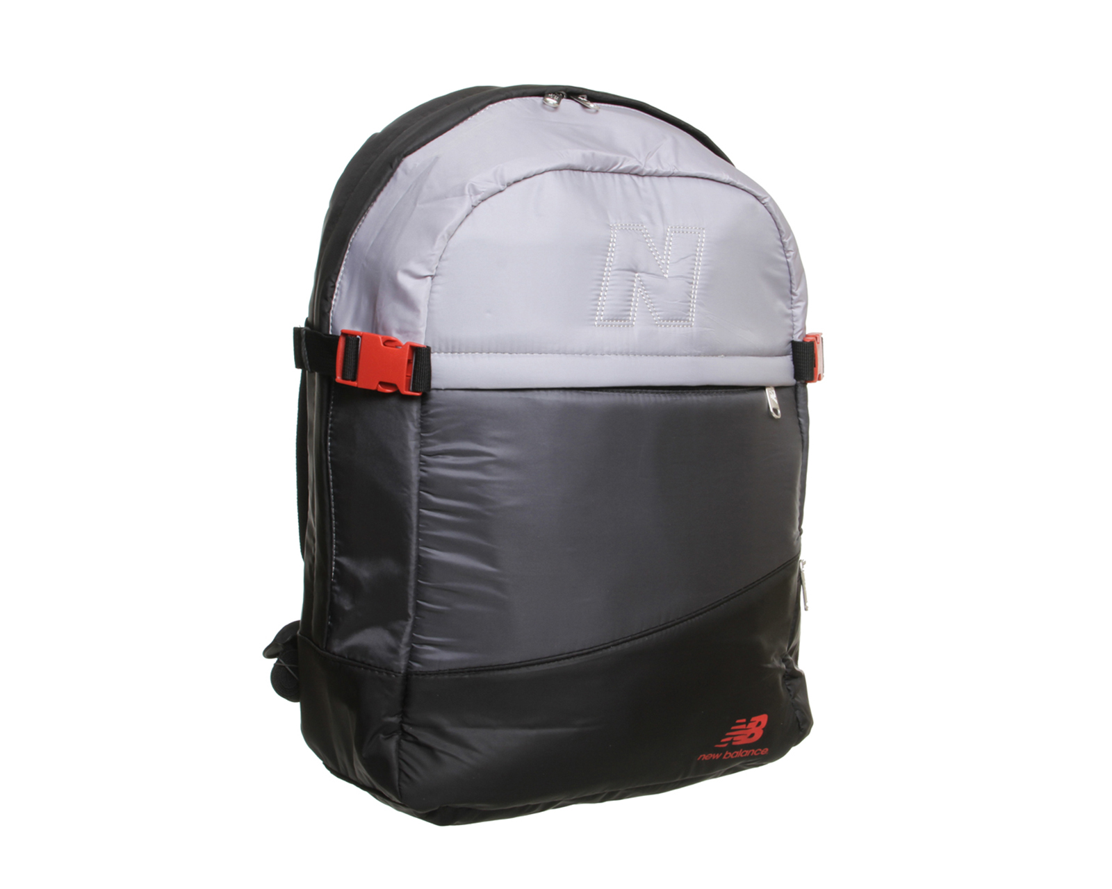 New Balance 3 Panel Backpack Grey Charcoal Black - Backpacks and Bags