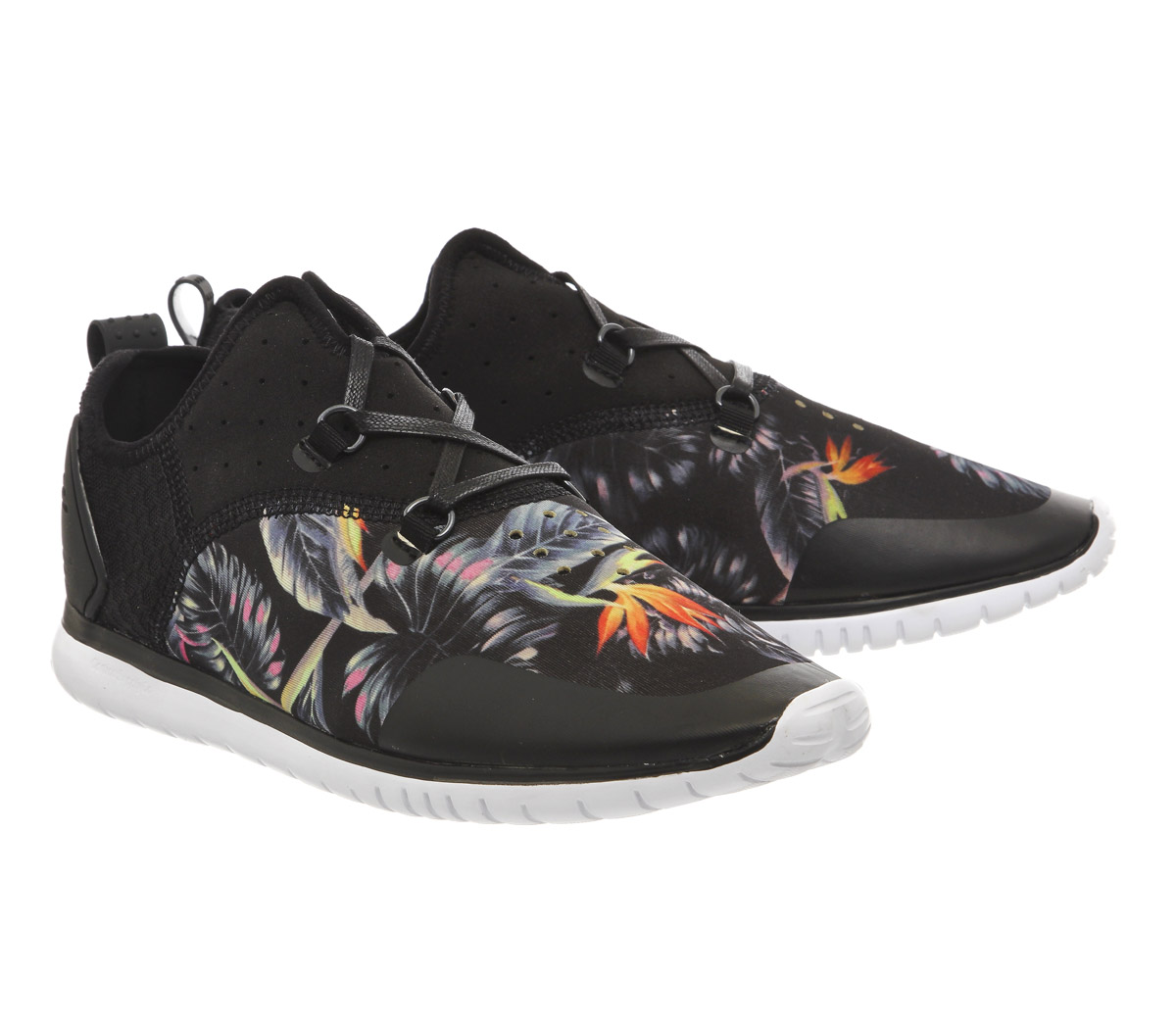 Cortica Infinity Runner (m) Black Floral - Men's Trainers