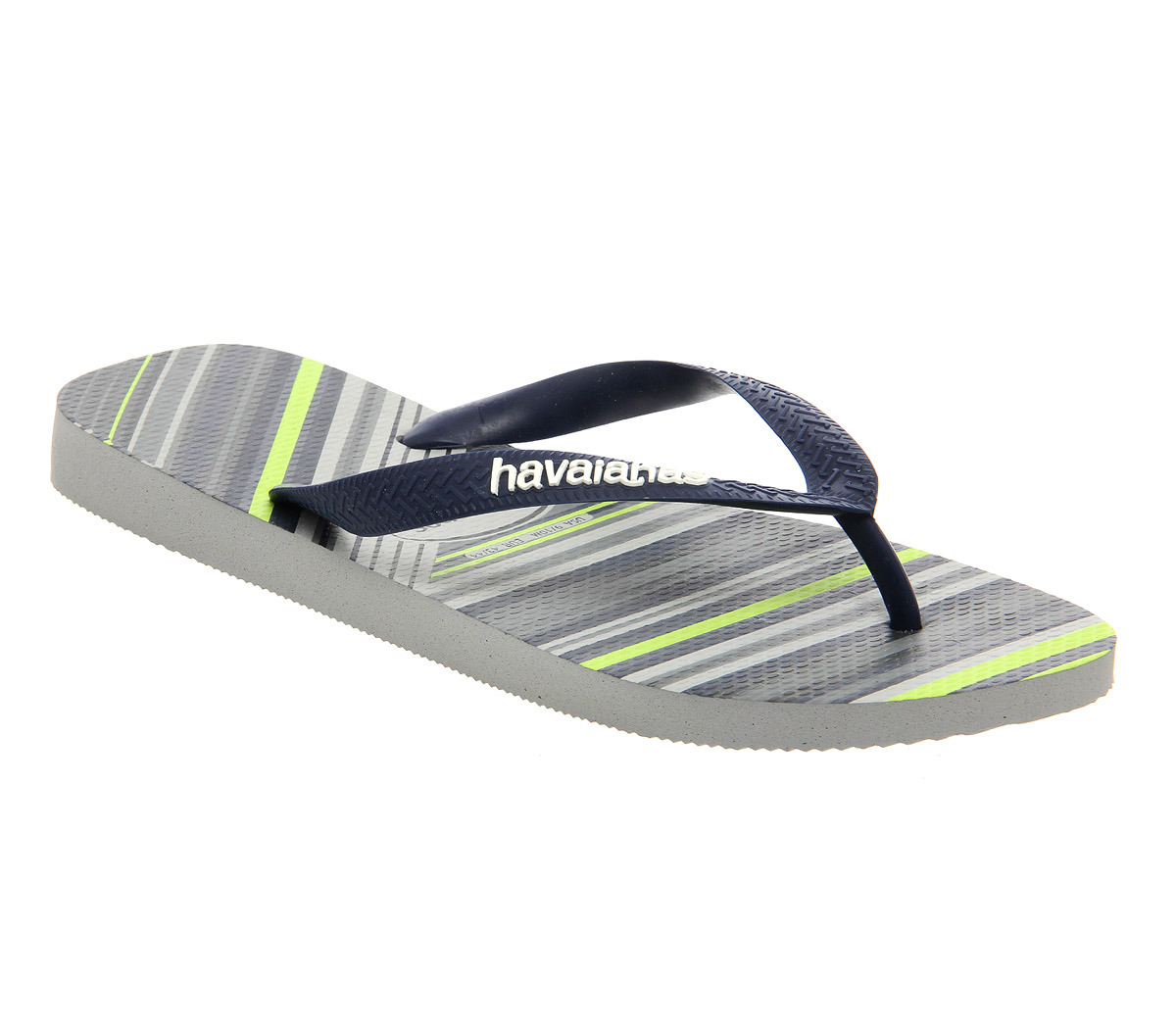 Havaianas Trend Flip Flop Grey Navy Blue White - Men’s Sandals