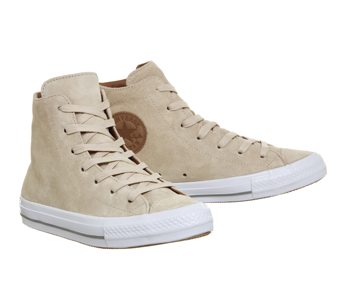 Converse Ctas Gemma Hi Ivory Camel Suede - Unisex Sports