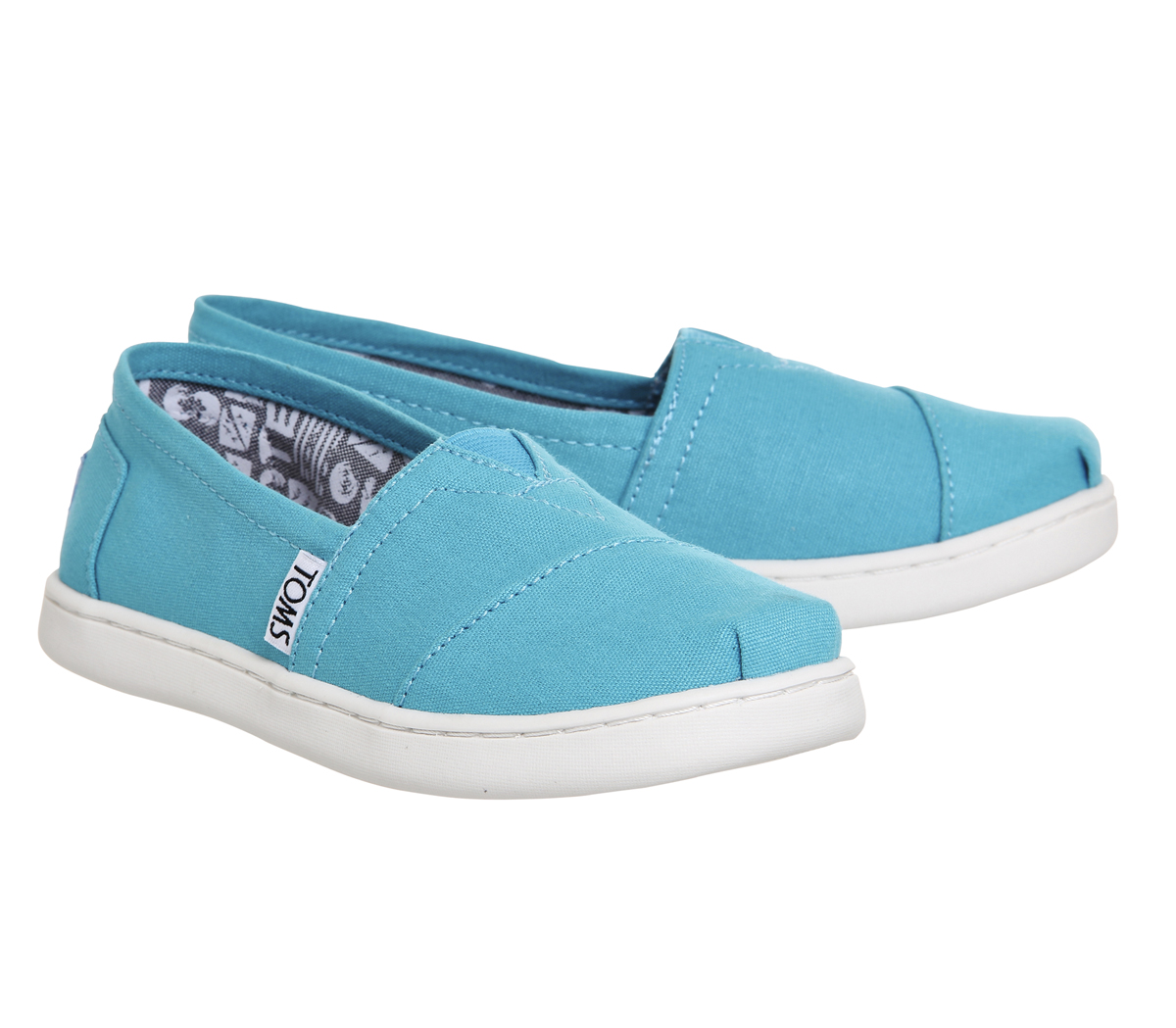 TOMS Youth Classics Peacock Blue - Unisex