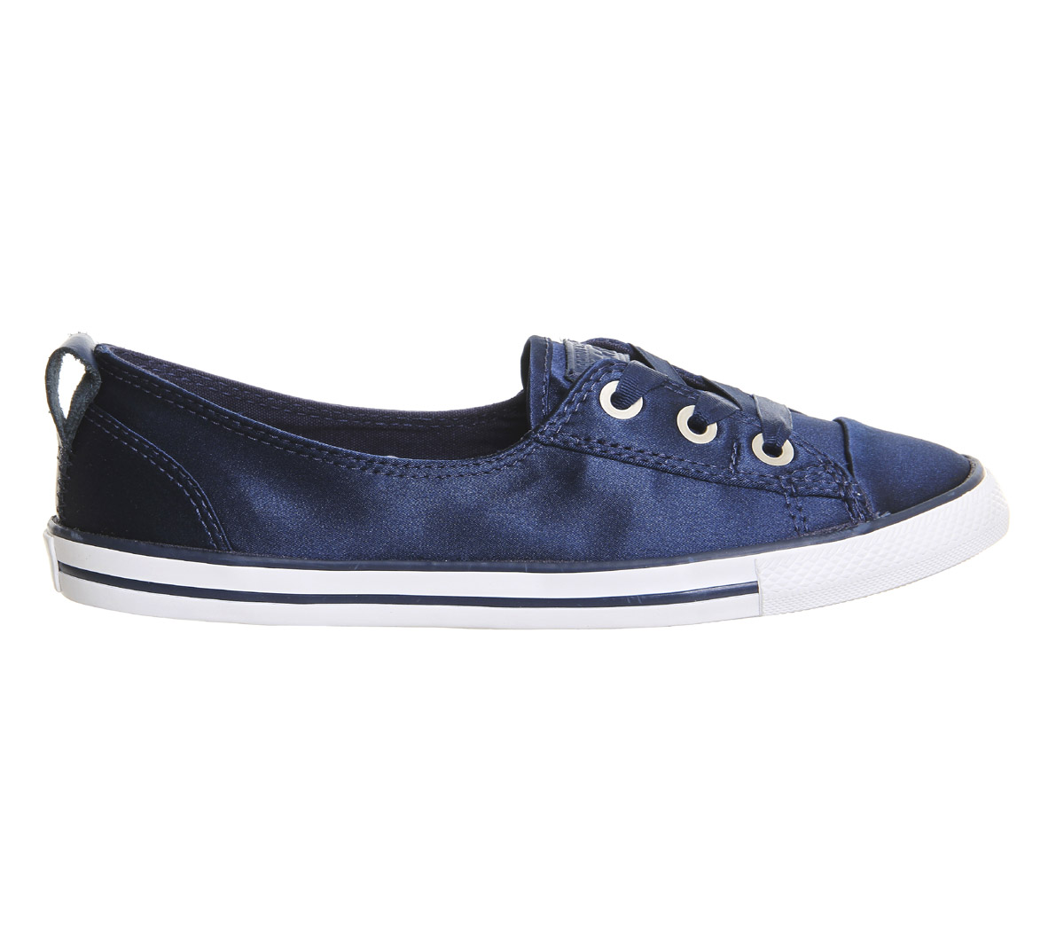 Converse Ctas Ballet Lace Navy Satin Eyelet - Junior