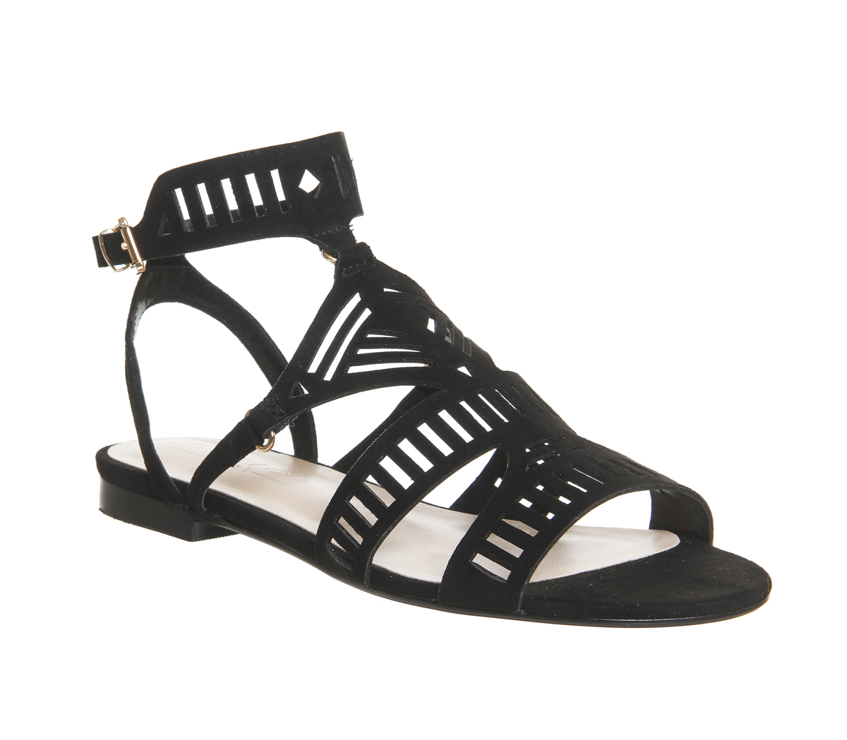 OFFICE Barhop Cut Out Sandals Black - Women’s Sandals